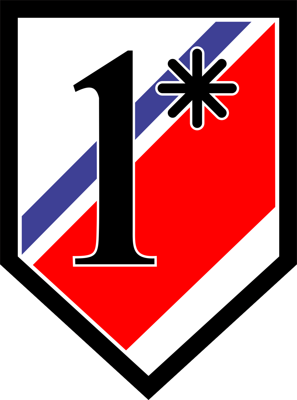 One Asterisk (One Ass to Risk) (1) Decal - Military Graphics