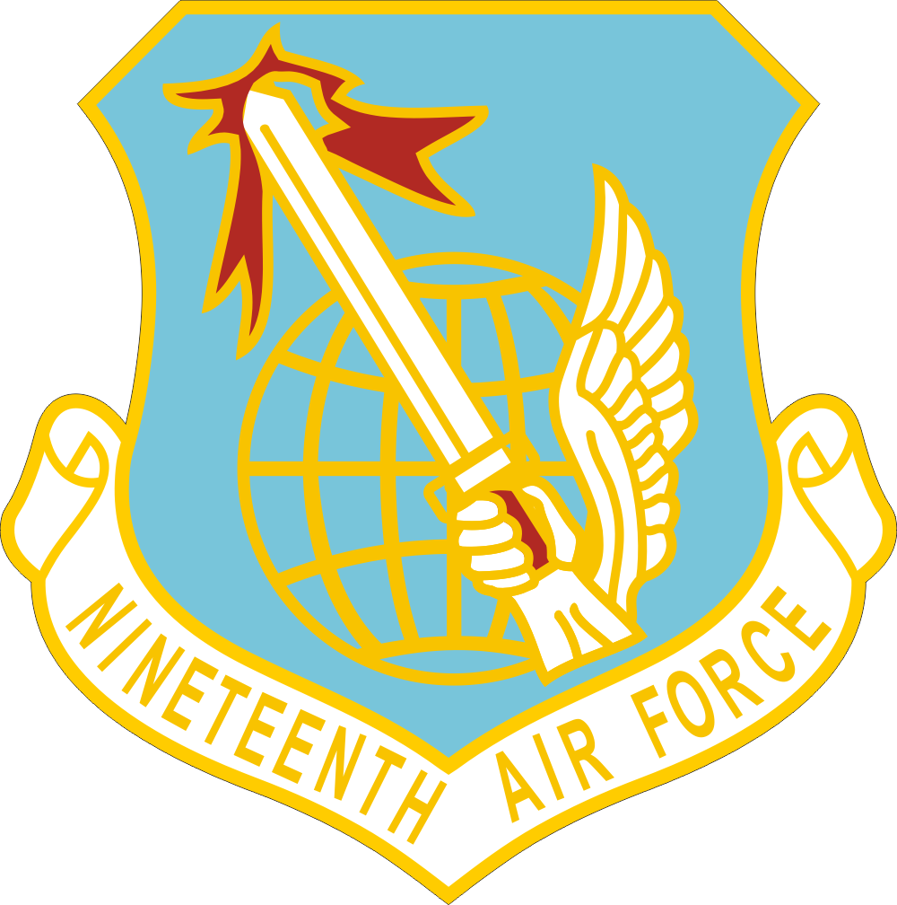 19th Air Force Decal - Military Graphics