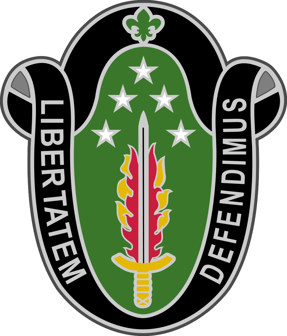 20th Support Command DUI Decal - Military Graphics