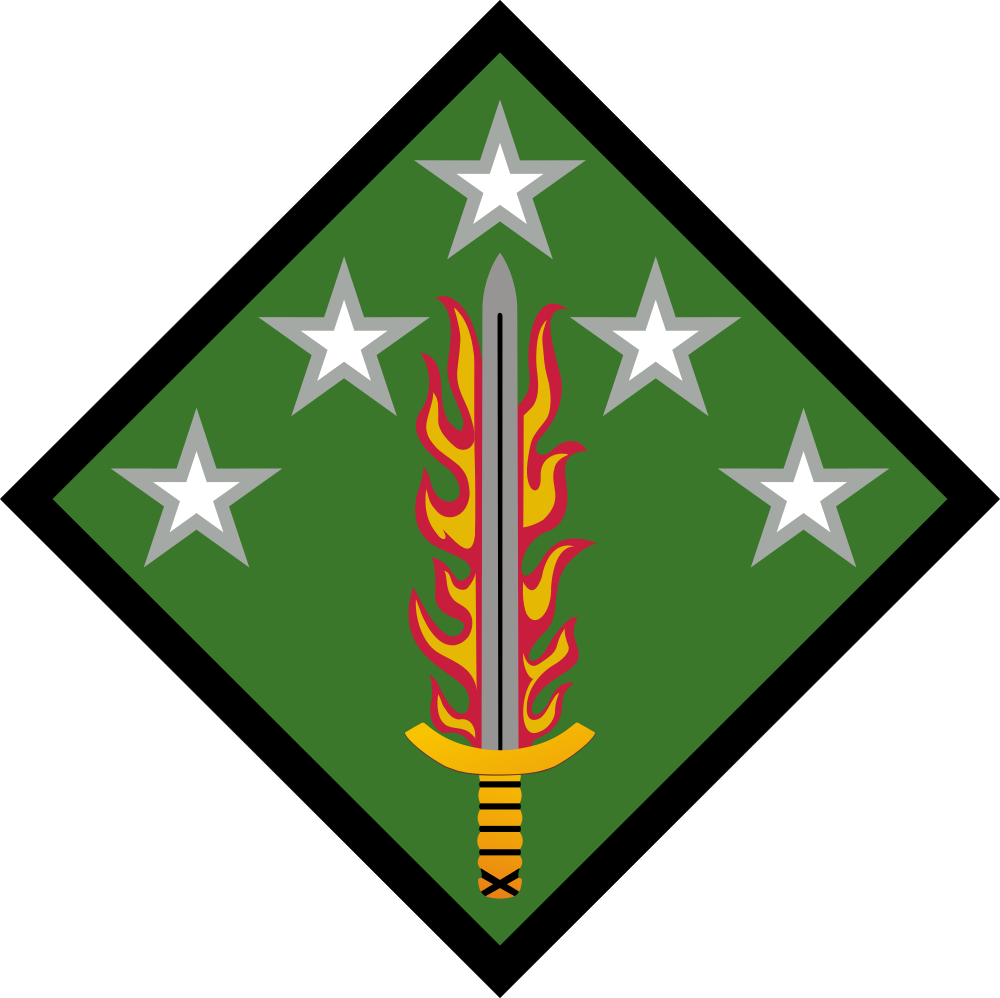 20th Support Command SSI Decal - Military Graphics