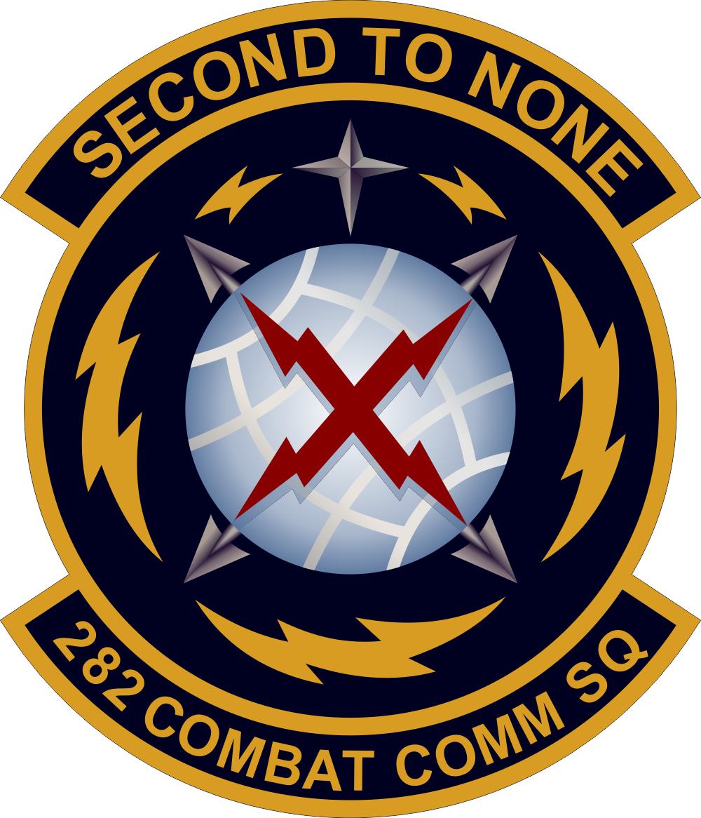 282nd Combat Communications Squadron (v2) Decal - Military Graphics