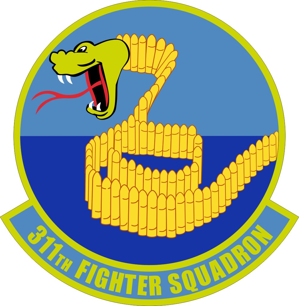 311th Fighter Squadron Decal - Military Graphics
