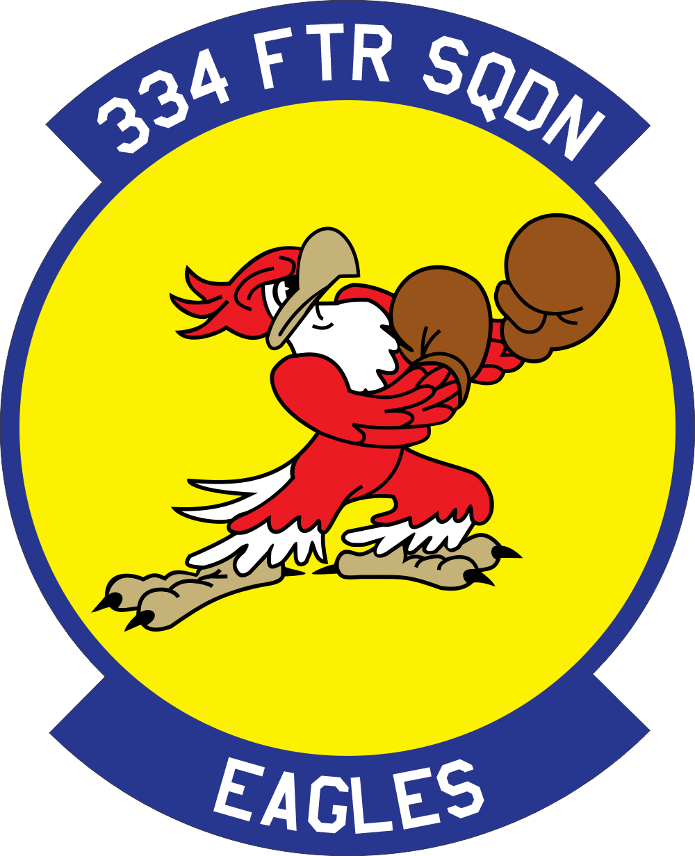 334th Fighter Squadron Decal - Military Graphics