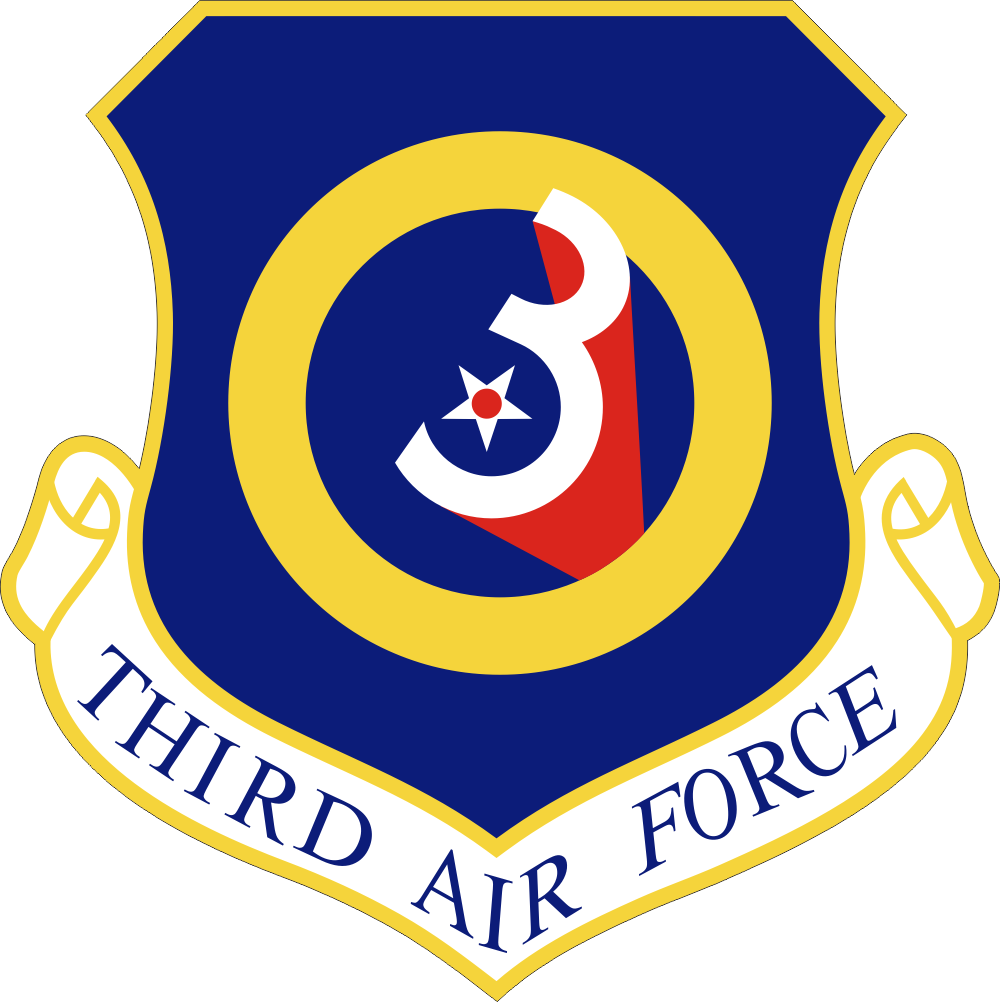 3rd Air Force (v2) Decal - Military Graphics