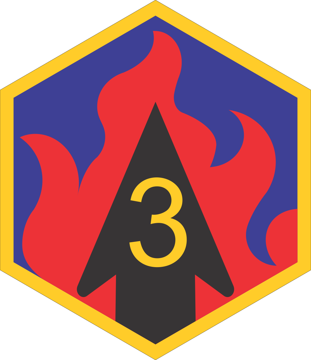 3rd Chemical Brigade Decal - Military Graphics