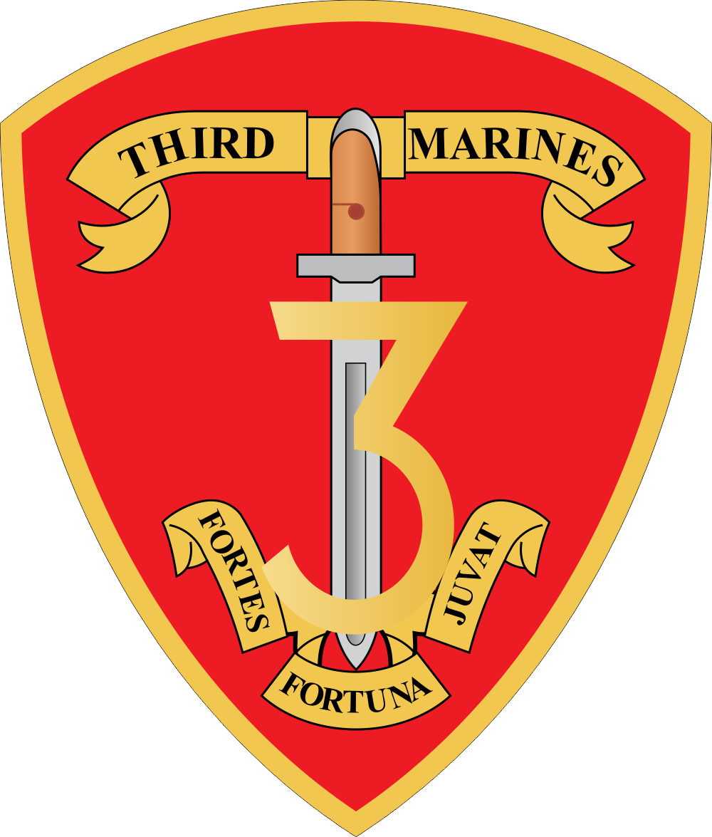 3rd Marines Decal - Military Graphics