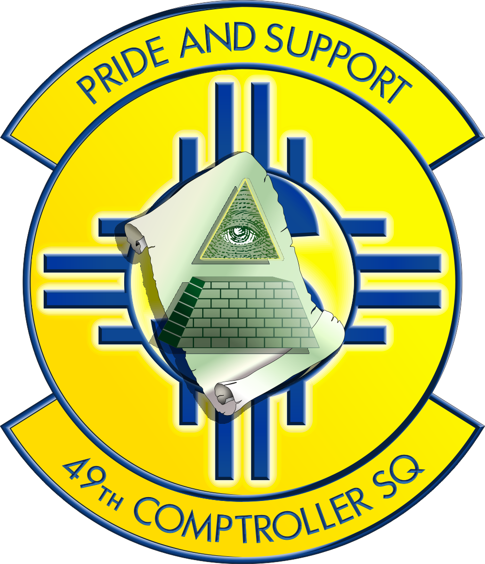 49th Comptroller Squadron Decal - Military Graphics