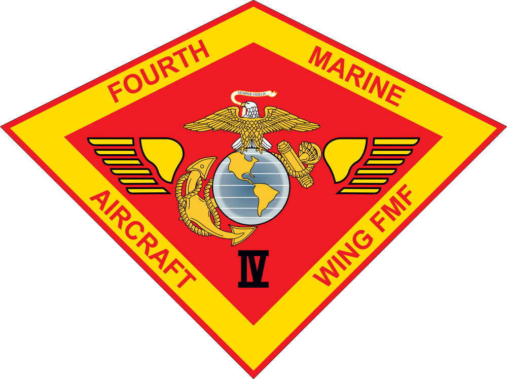 4th MAW Marine Aircraft Wing Decal - Military Graphics