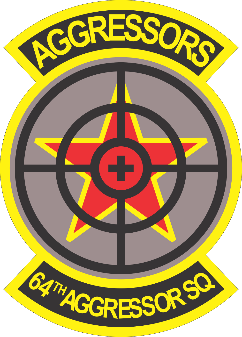 64th Aggressor Squadron Decal - Military Graphics