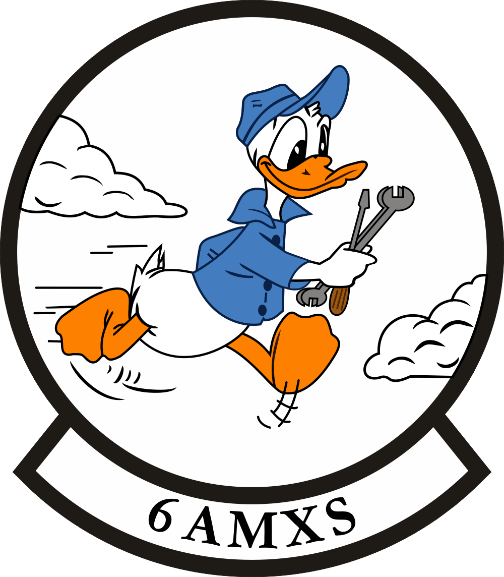 6th Aircraft Maintenance Squadron Decal - Military Graphics