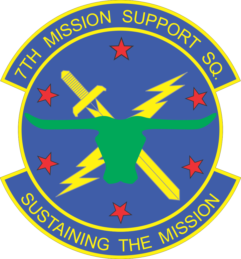 7th Mission Support Squadron Decal - Military Graphics