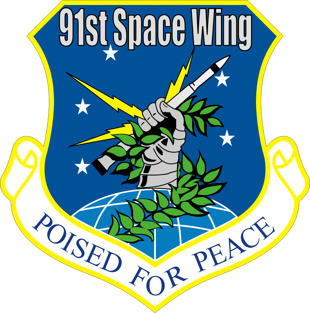 91st Space Wing Decal - Military Graphics