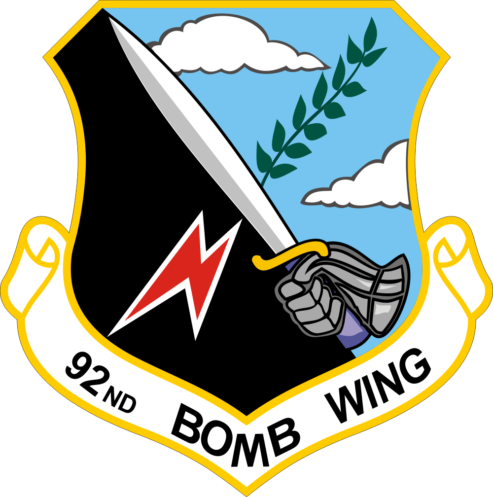 92nd Bomb Wing Decal - Military Graphics