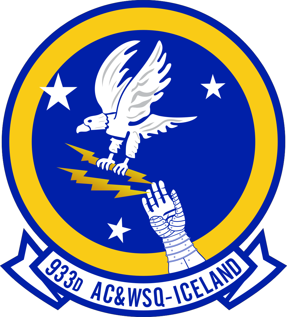 933rd Aircraft Control and Warning Squadron Decal - Military Graphics