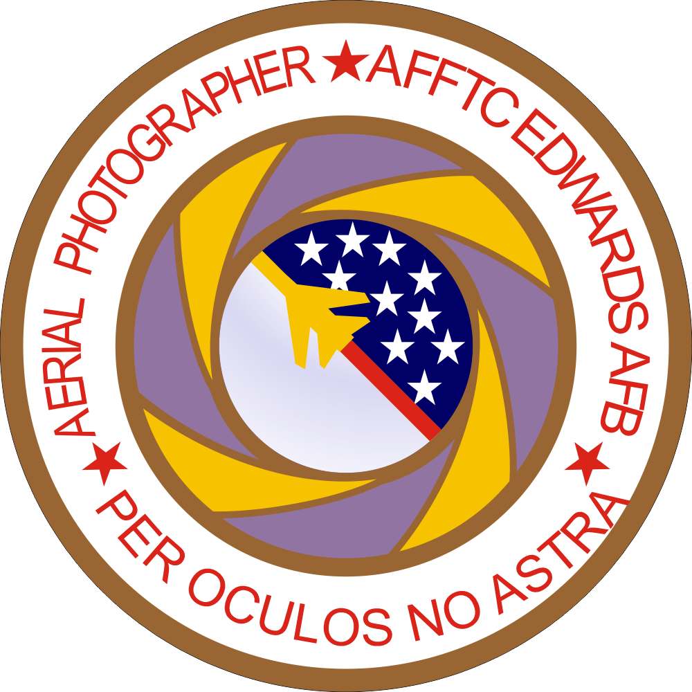 Aerial Photographer AFFTC Edwards AFB Decal - Military Graphics