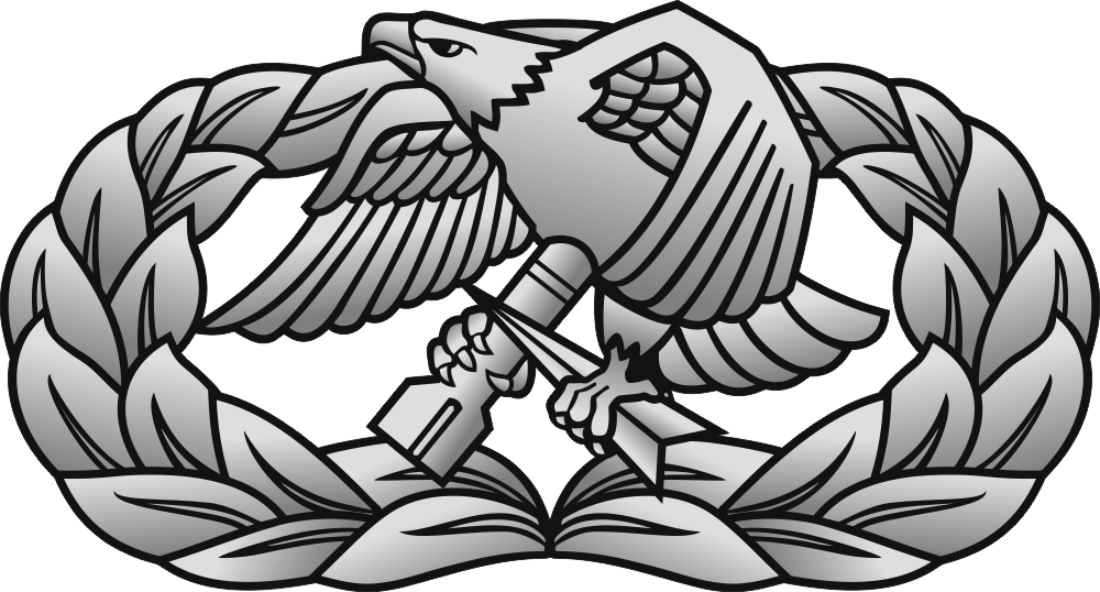 Air Force Aircraft Maintenance & Munitions Badge - Basic Decal ...