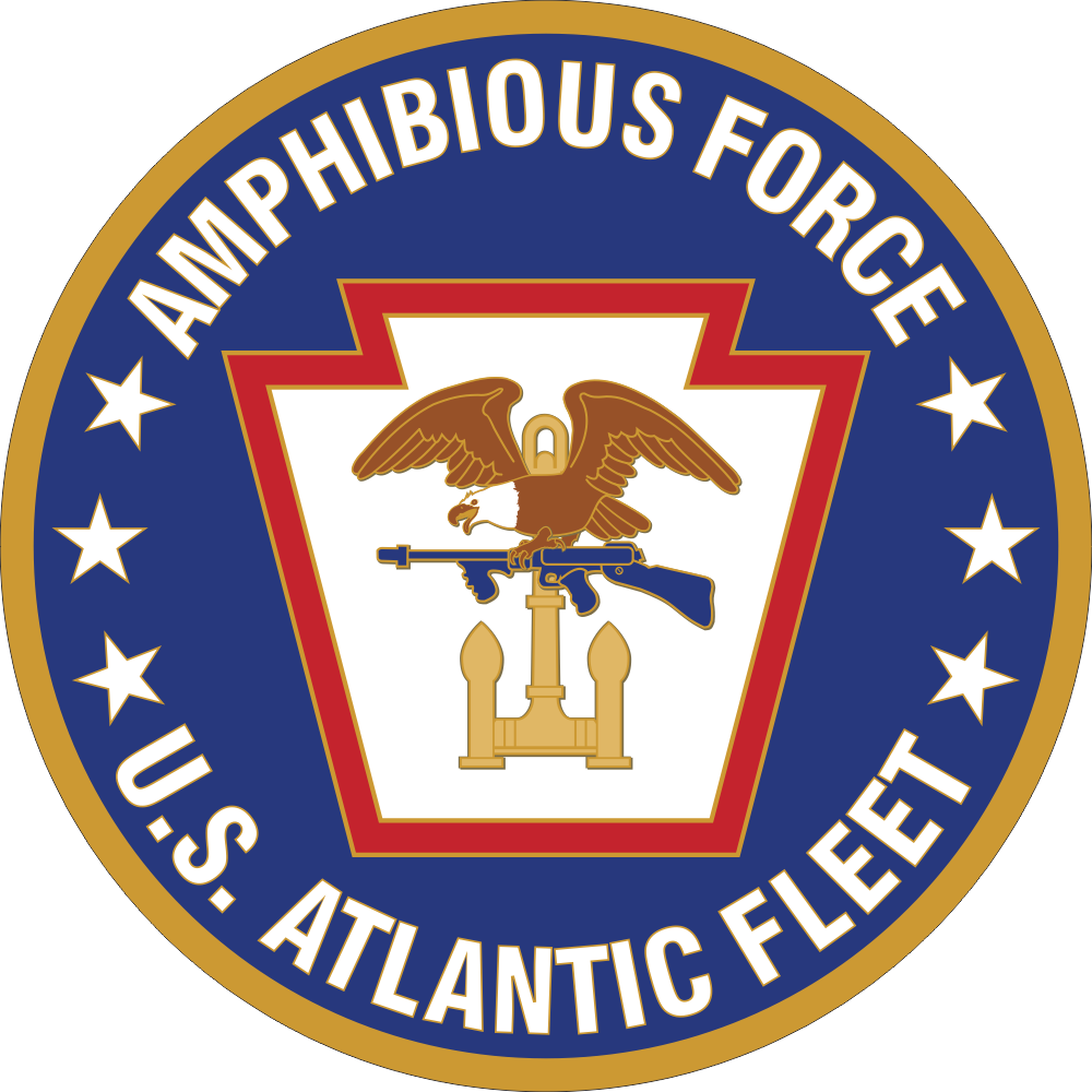 Amphibious Force Atlantic Fleet Decal - Military Graphics