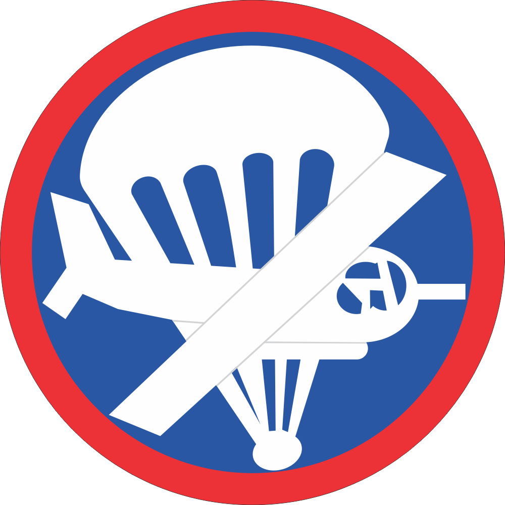 Airborne Glider Decal - Military Graphics