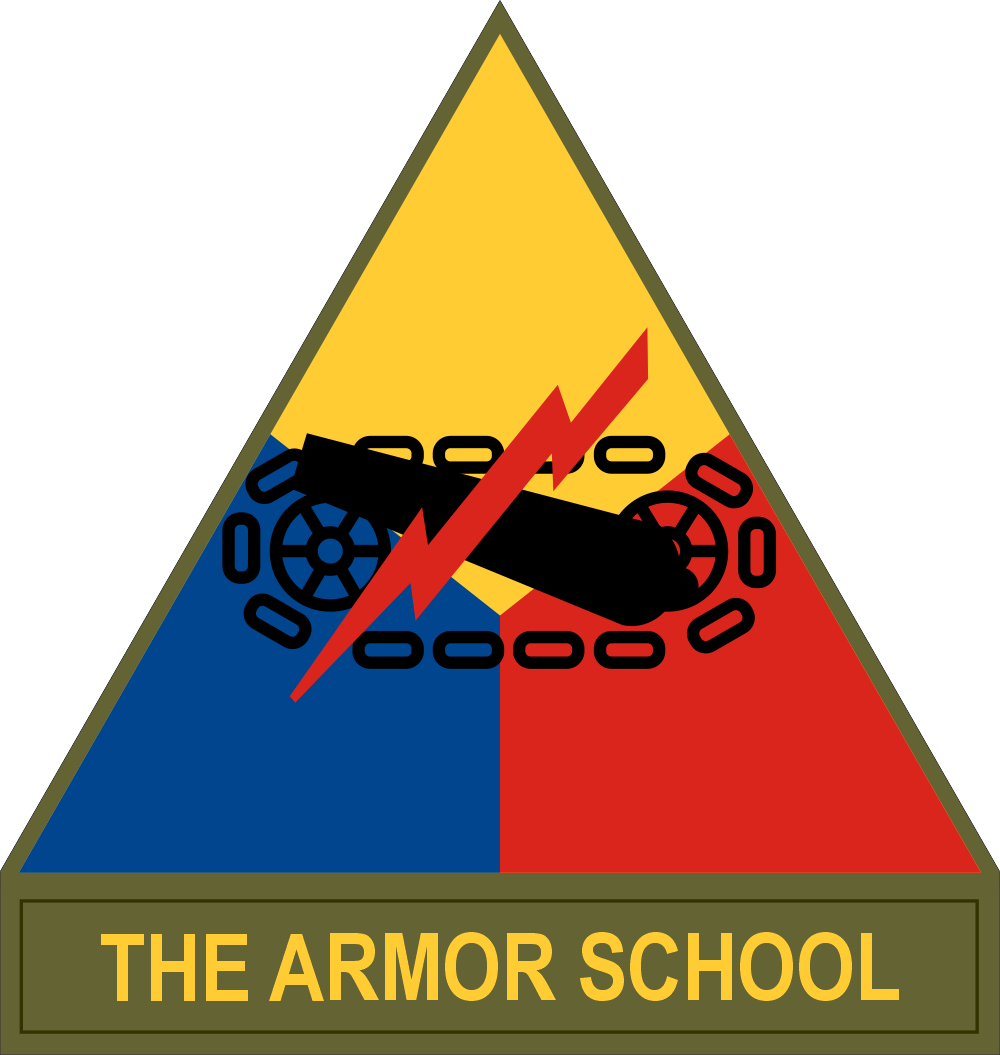Armor School Decal - Military Graphics