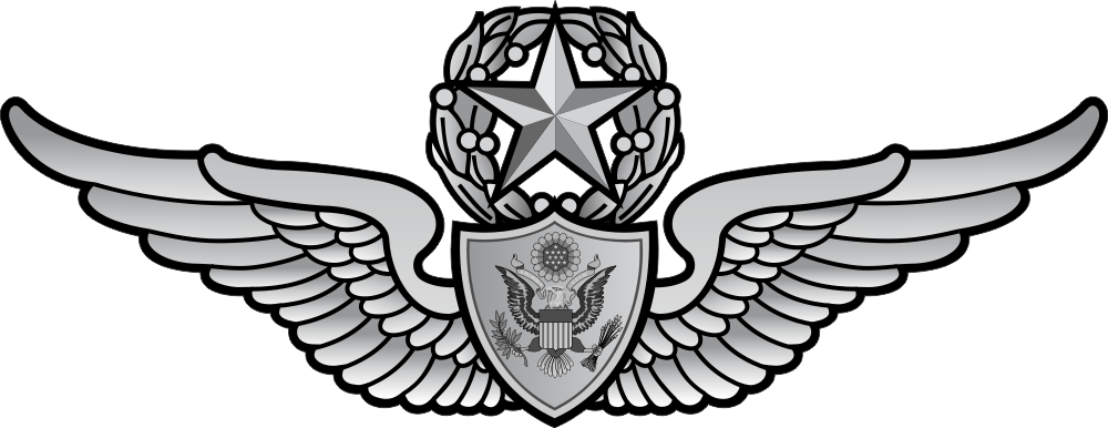 Army Master Aviation Badge Decal - Military Graphics