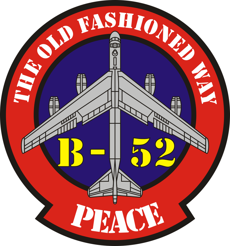B-52 Peace Decal - Military Graphics