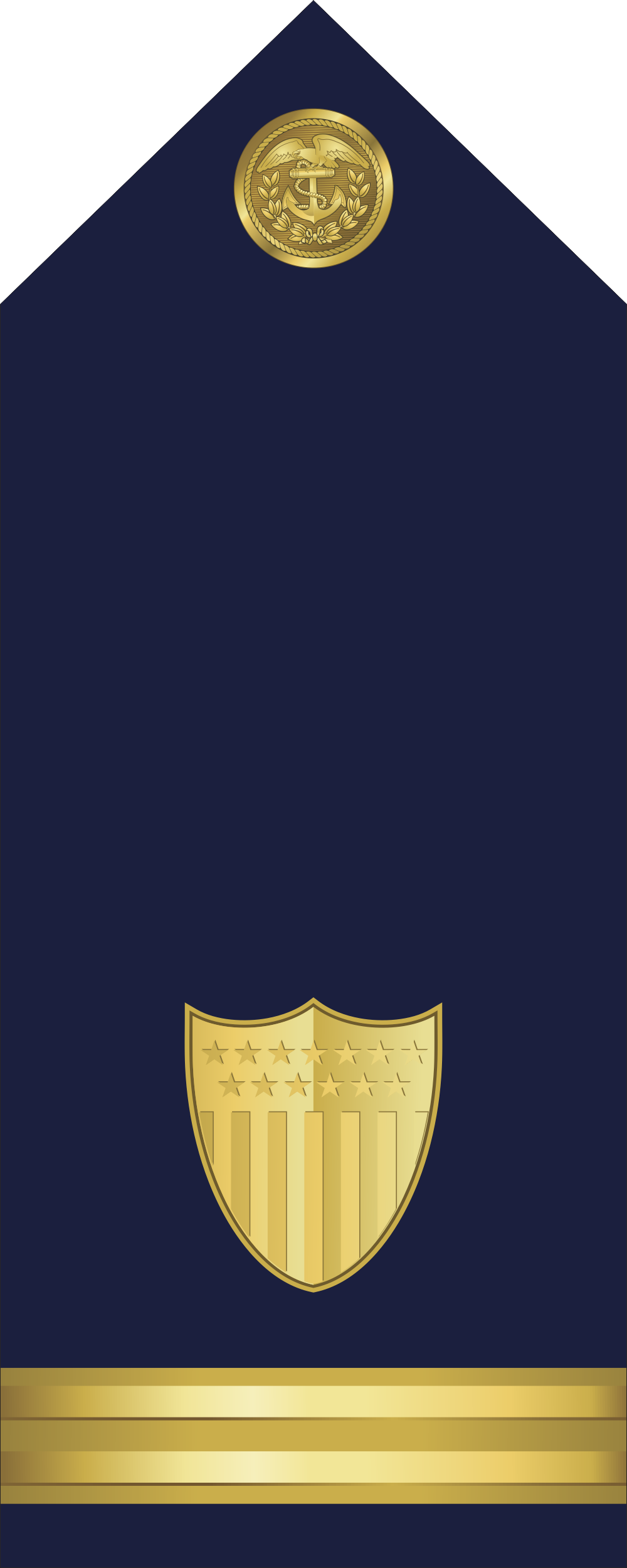 USCG ENS Ensign Shoulder Board Decal - Military Graphics