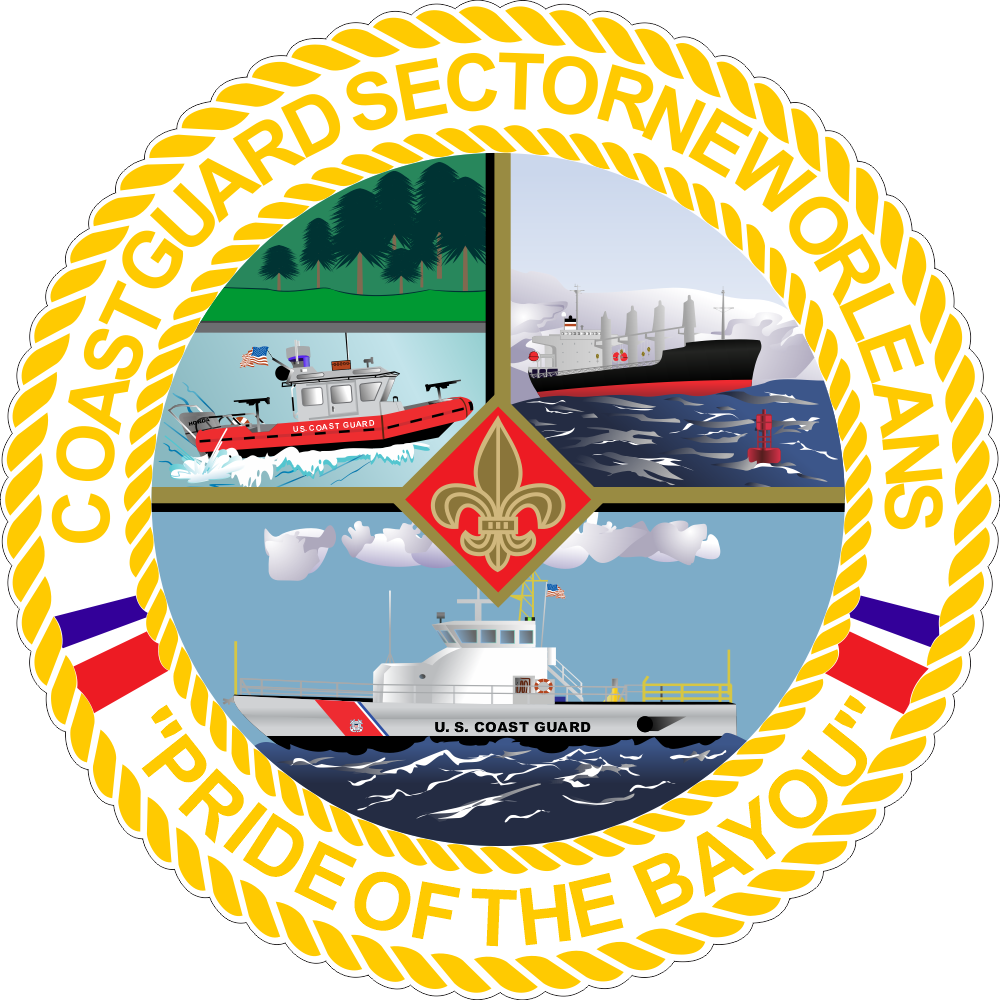 USCG Sector New Orleans - Pride of the Bayou Decal - Military Graphics