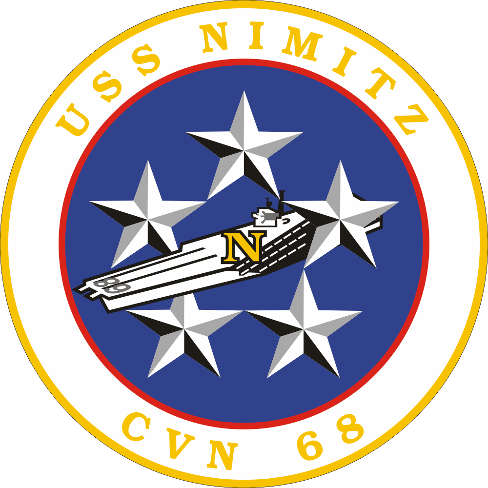 USS Nimitz CVN-68 Decal - Military Graphics