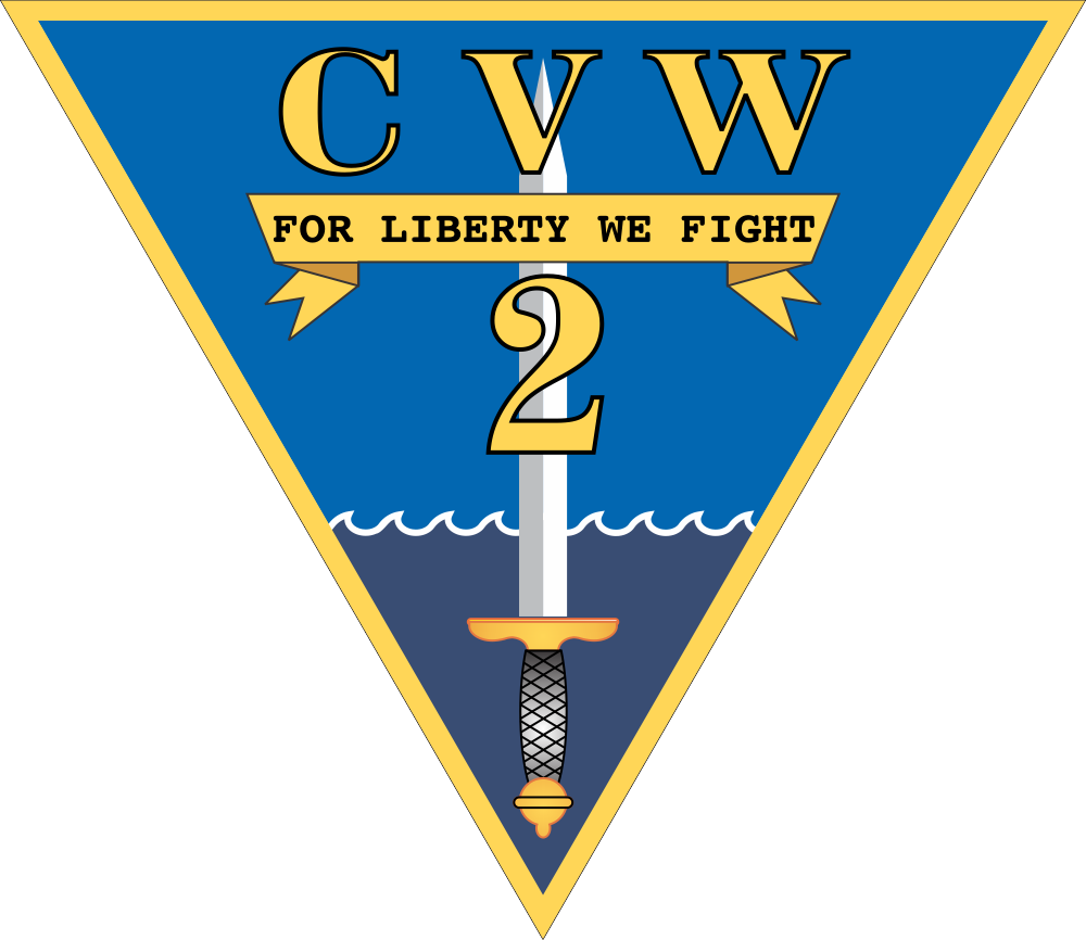 CVW-2 Carrier Air Wing Two Decal - Military Graphics