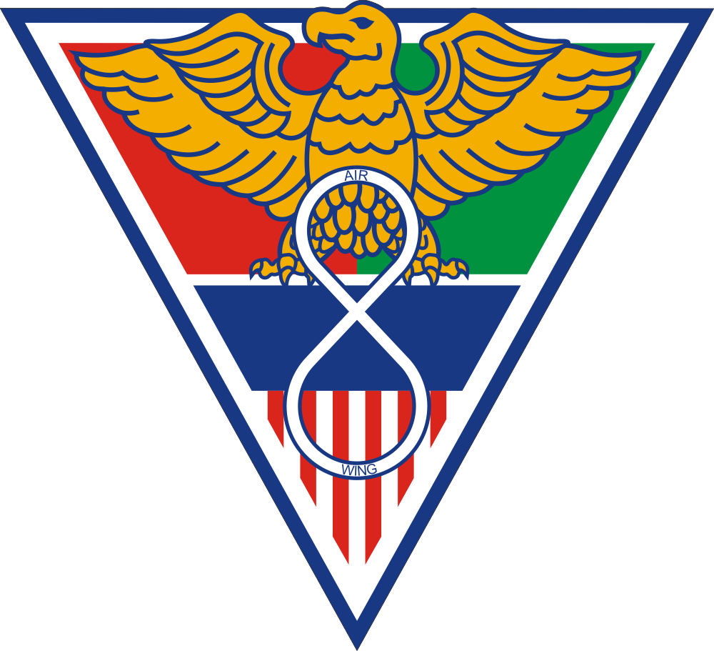 CVW-8 Carrier Air Wing Eight Decal - Military Graphics