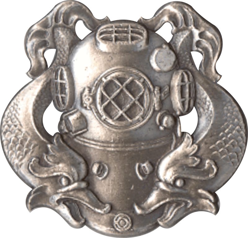 1st Class Diver Badge - Army, Navy, Marine Decal - Military Graphics