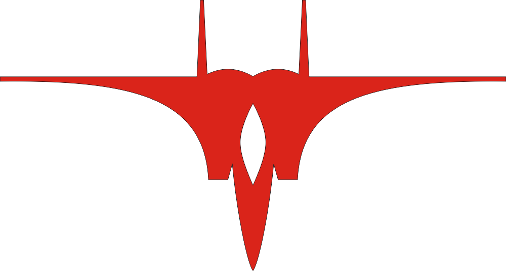 F-15 Strike Eagle Helmet Insignia (Red) Decal - Military Graphics