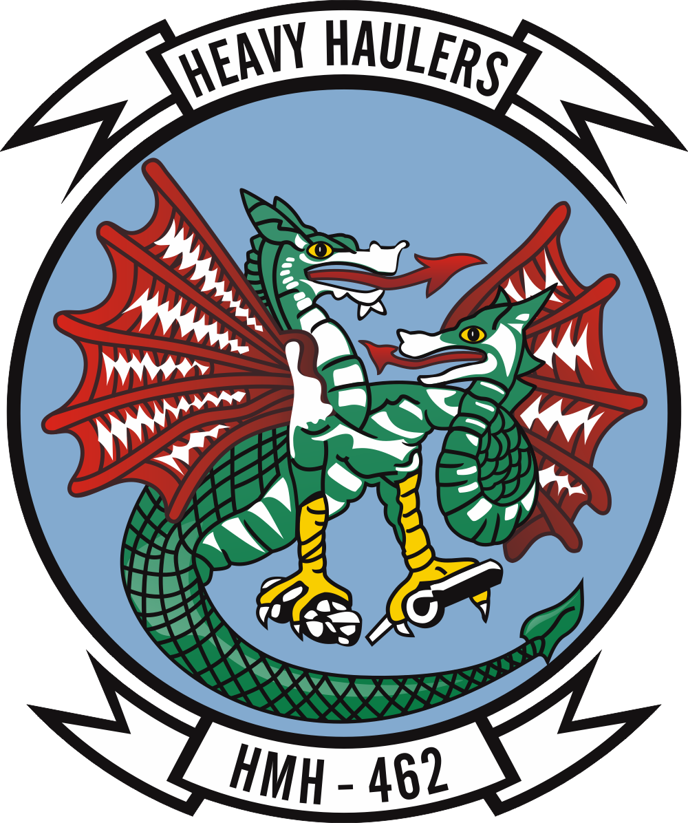 HMH-462 Marine Heavy Helicopter Squadron Decal - Military Graphics