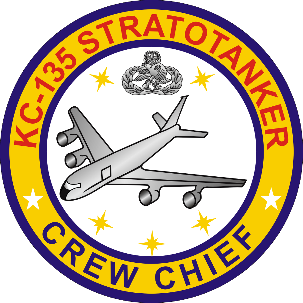 KC-135 Stratotanker Crew Chief Decal - Military Graphics