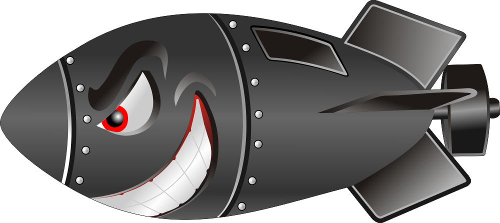 Mad Bomb Decal - Military Graphics