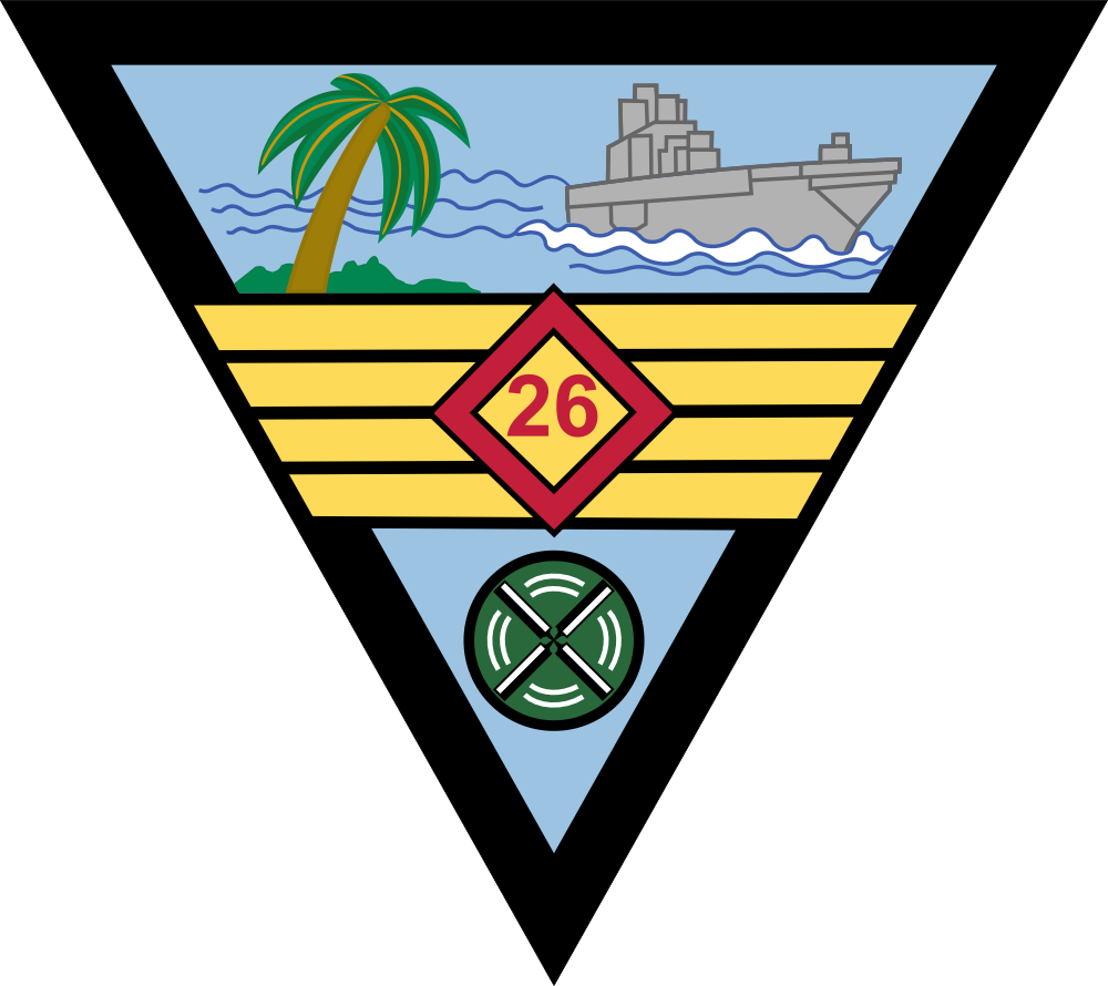 MAG-26 Marine Aircraft Group 26 (v2) Decal - Military Graphics