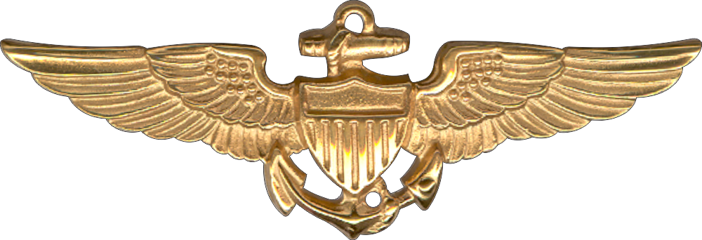 Naval Aviator Wings Gold Decal - Military Graphics