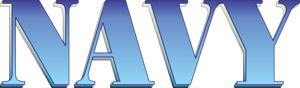 Navy (Blue) Decal - Military Graphics