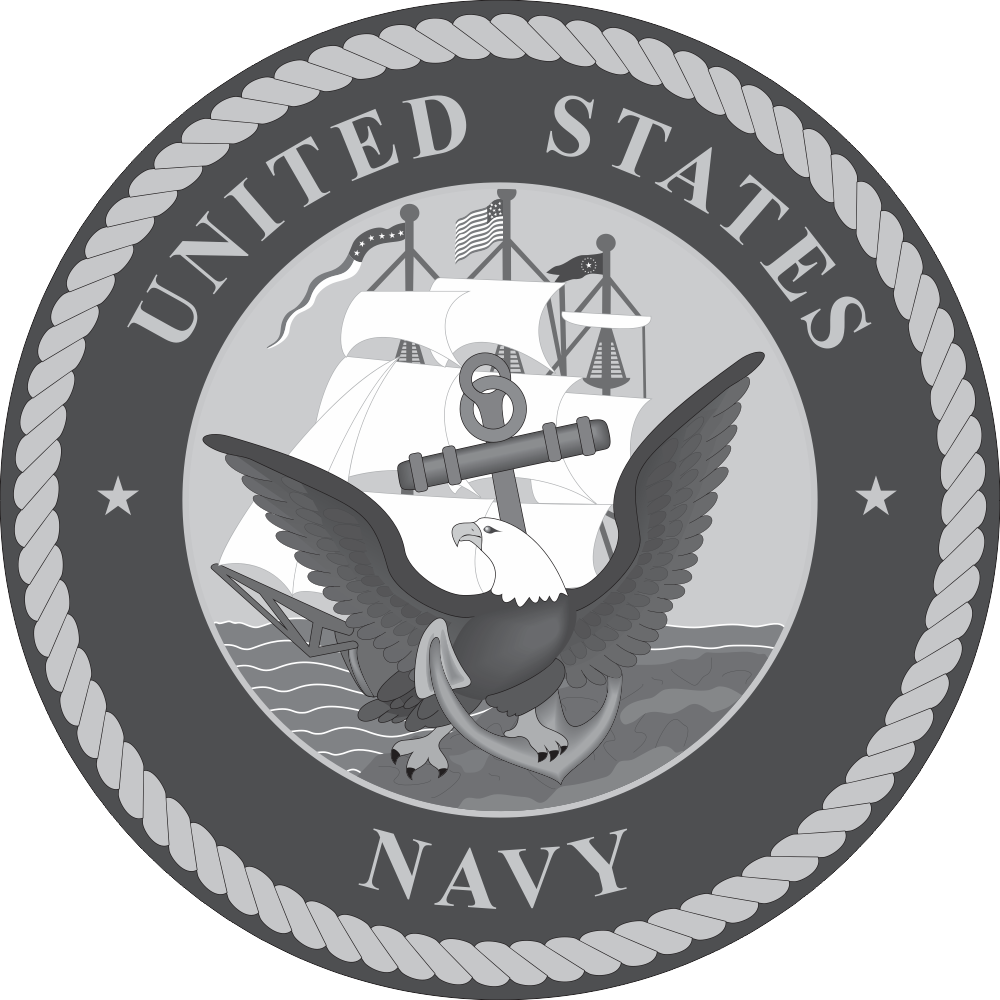Navy Seal (Black/White) Decal - Military Graphics