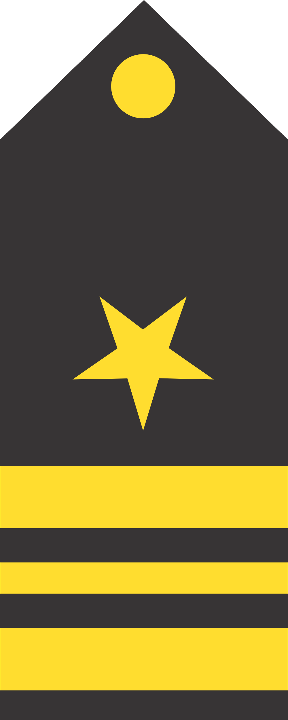 Navy LCDR Lieutenant Commander Shoulder Board Decal - Military Graphics