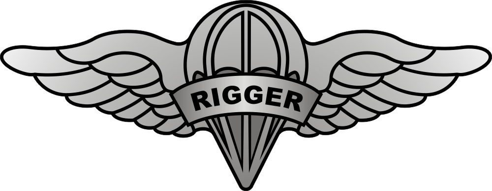Parachute Rigger Decal - Military Graphics