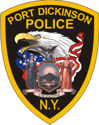 Port Dickinson PD Shield Color Decal - Military Graphics