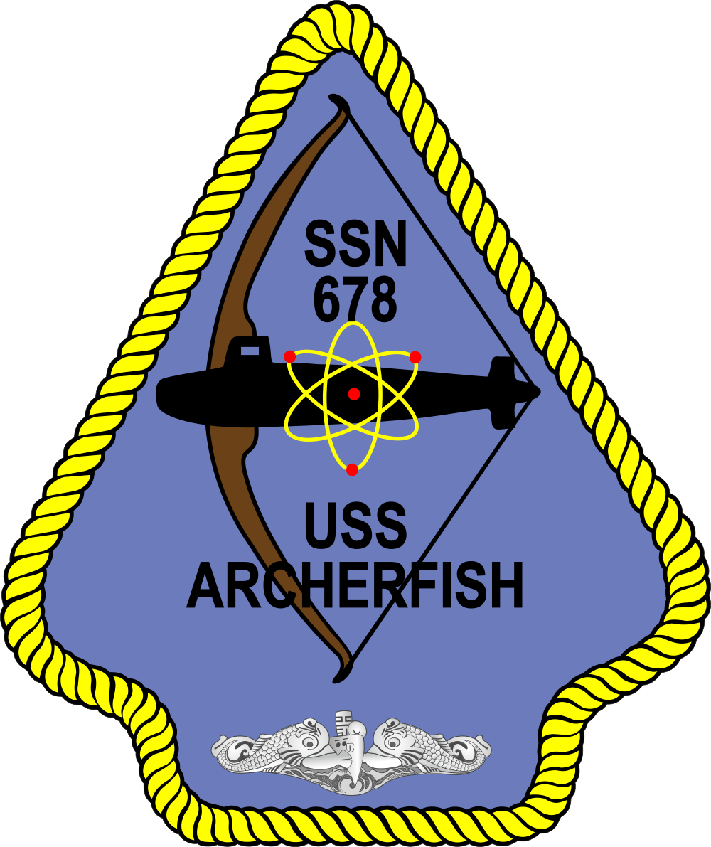 USS Archerfish SSN-678 Decal - Military Graphics