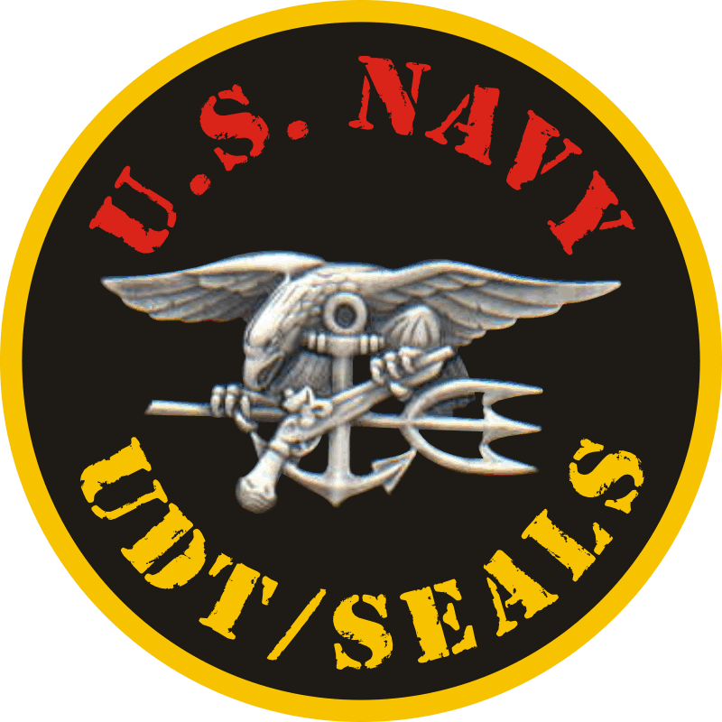 UDT Seals Silver Decal - Military Graphics