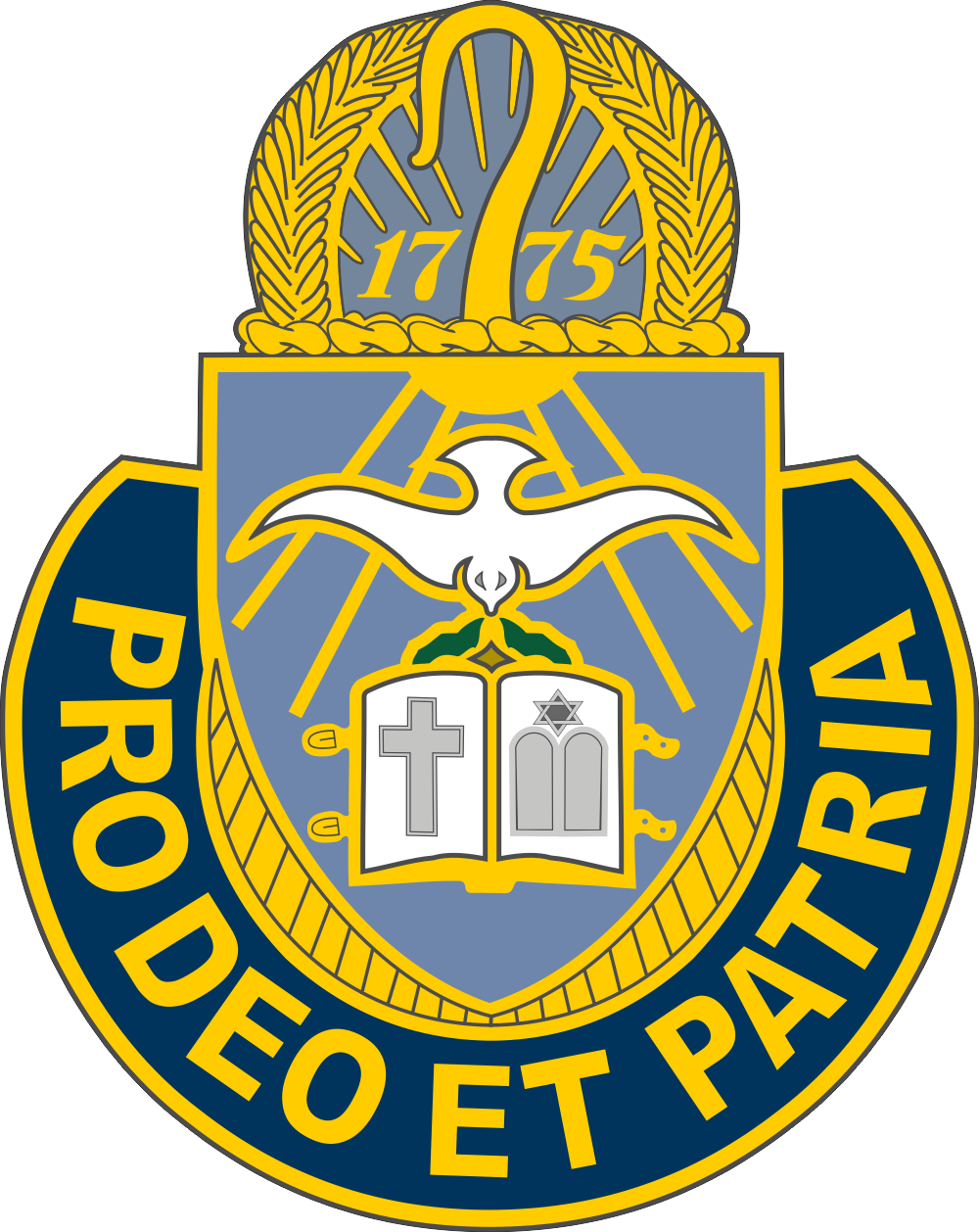 US Army Chaplain Corps Decal - Military Graphics