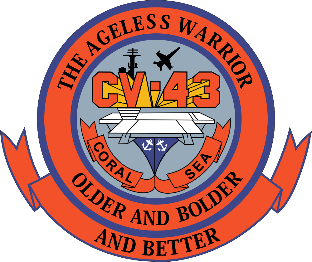 USS Coral Sea CV-43 (v2) Decal - Military Graphics