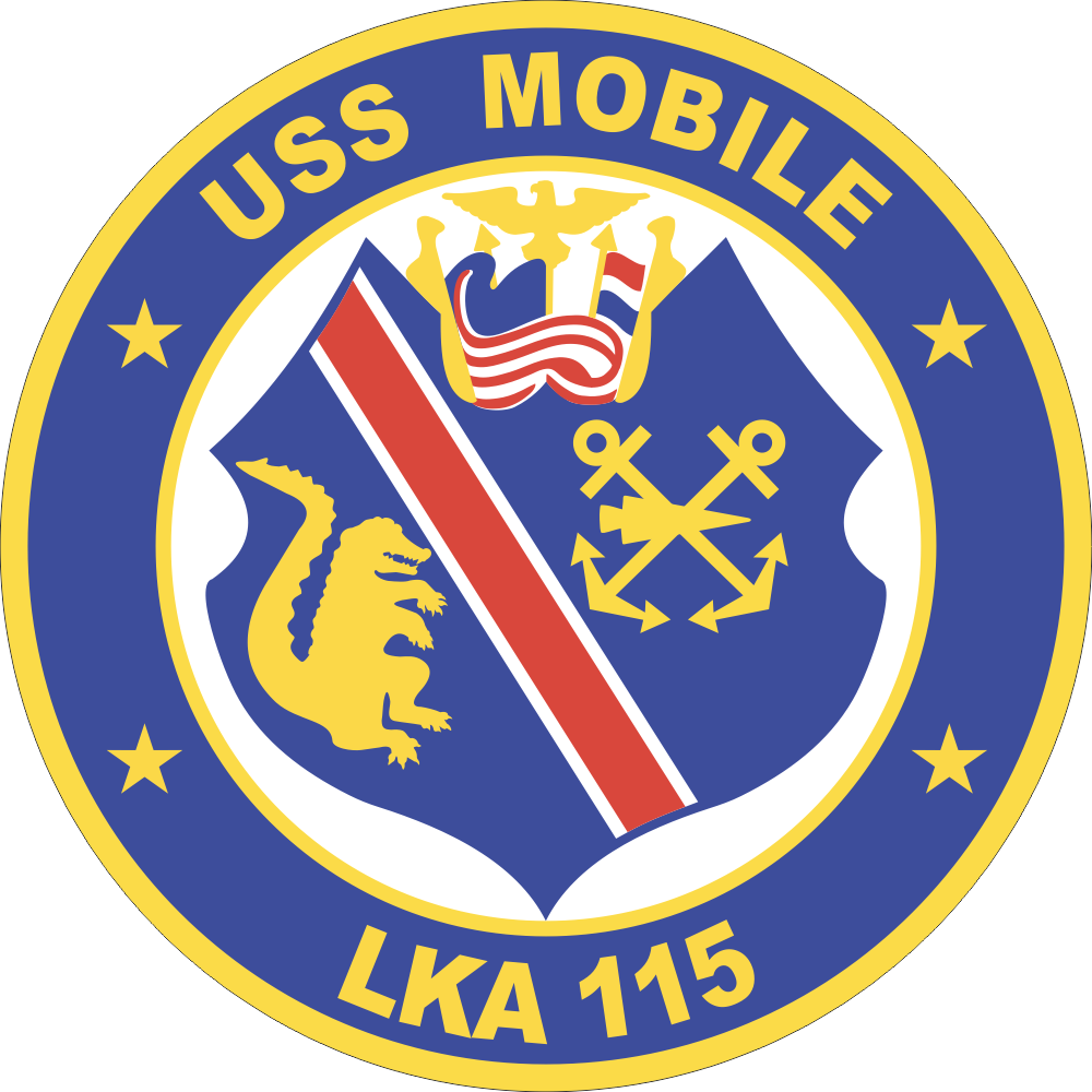 USS Mobile LKA-115 Decal - Military Graphics