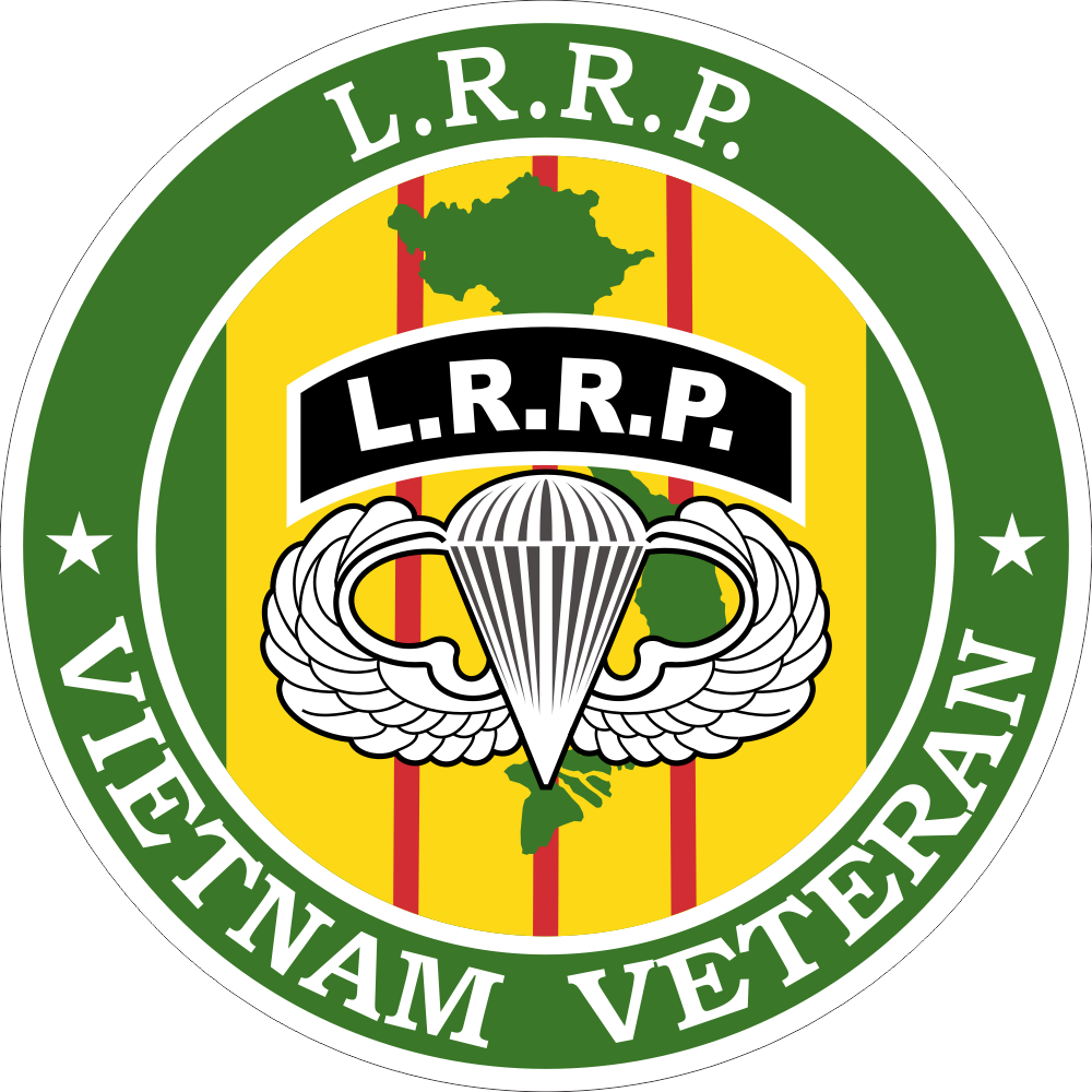 LRRP Vietnam Veteran Decal - Military Graphics