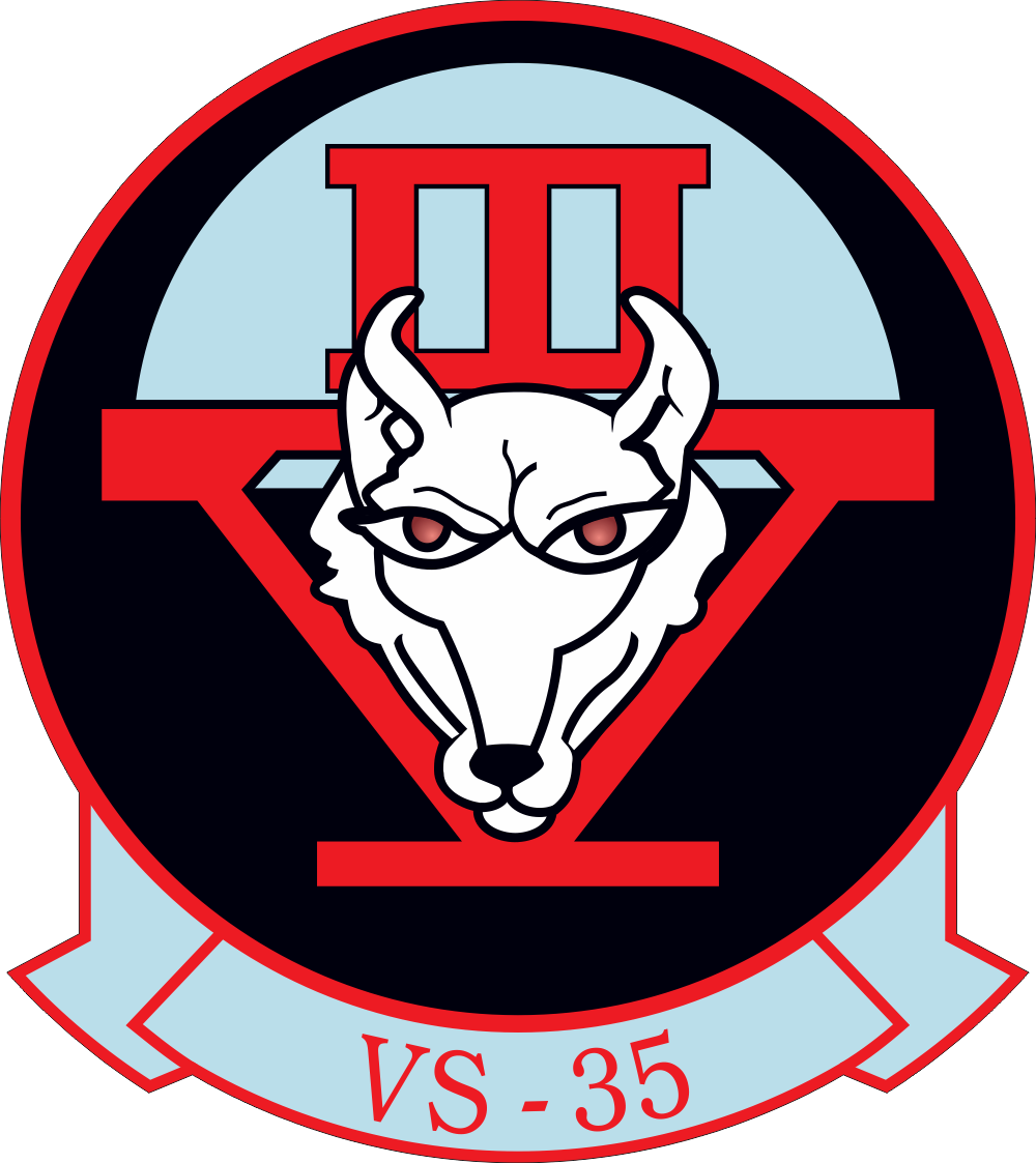 VS-35 Sea Control Squadron 35 Decal - Military Graphics