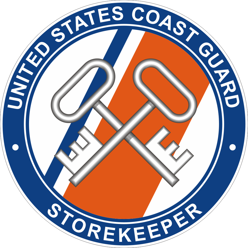 USCG Storekeeper Decal - Military Graphics